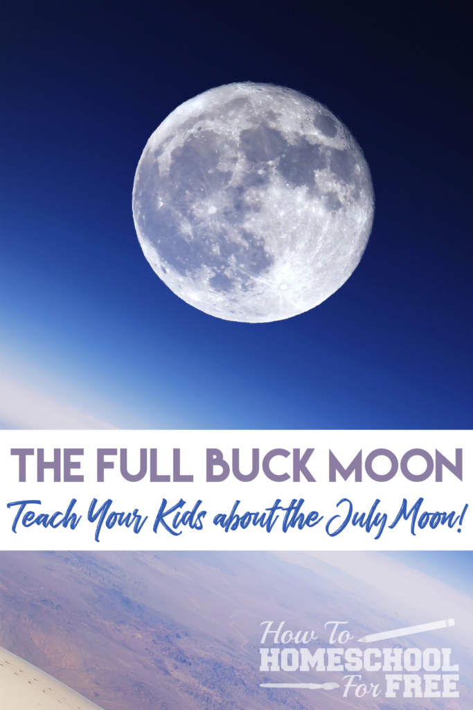 The Full Buck Moon of July 2024 - A Fun & FREE Educational Opportunity ...